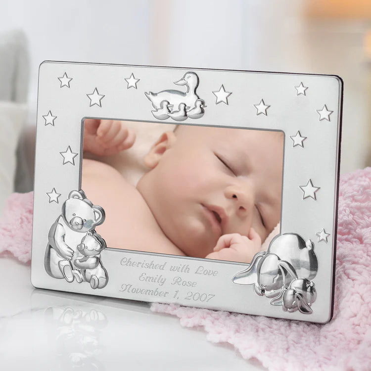 Stainless Steel Photo Frames | Modern Memory Keepers | Joyful Sentiments